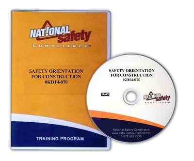 Safety Orientation DVD Training Kit for the Construction Industry | eBay
