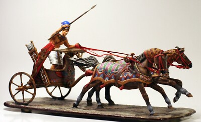 Egyptian Chariot With Pharaoh Painted Tin Toy Soldier Pre-Sale ...