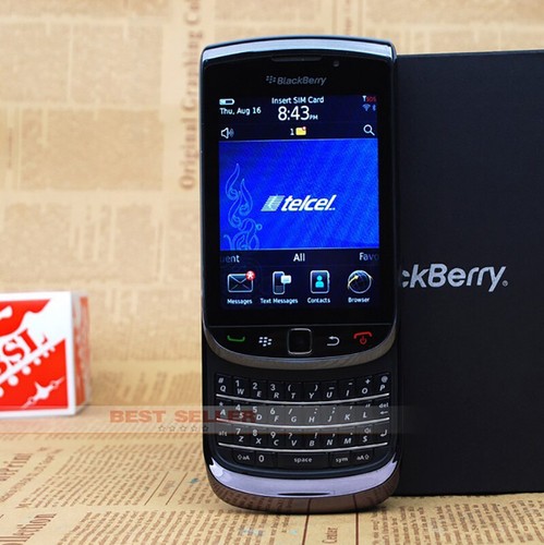 Black BLACKBERRY Torch 9800 (Unlocked) Slider 3G 5MP 4GB GSM QWERTY ...