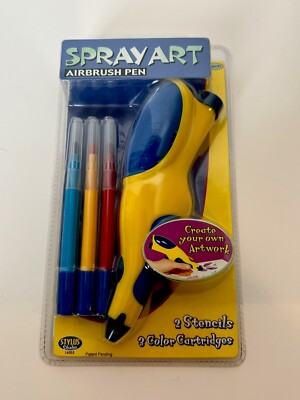 Stylus Studio 6 Piece Spray Art Airbrush Pen -Vintage New Model 14053 ...