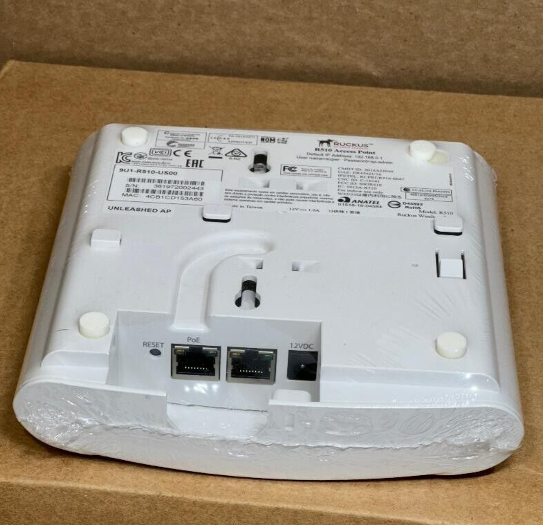 Ruckus R510 High Performance Smart Wireless Access Point Dual Band 5 ...