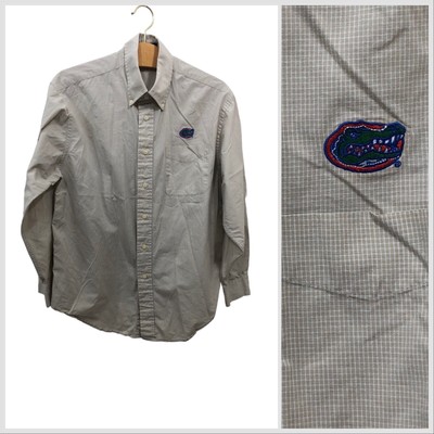 Vintage Florida Gators Mens M/L Button Front Shirt Fan Apparel Vantage ...