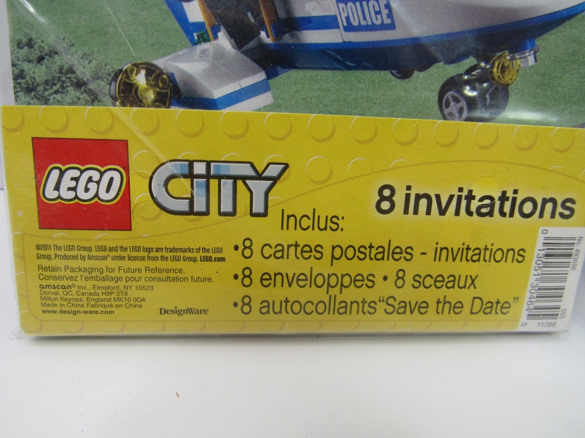 Lego City Police Invitation Template Kara's Party Ideas Lego City