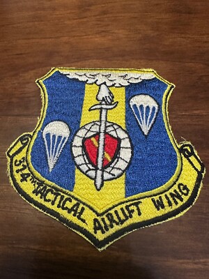 Vintage USAF 314th Tactical Airlift Wing Patch | eBay