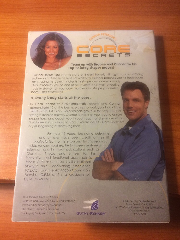 Core Secrets Fun-Damentals (DVD) Brooke Burke, Gunnar Peterson...192 | eBay