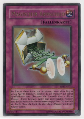 Yugioh GERMAN Magical Arm Shield TP8-EN001 DE001 Ultra Rare Light Play ...