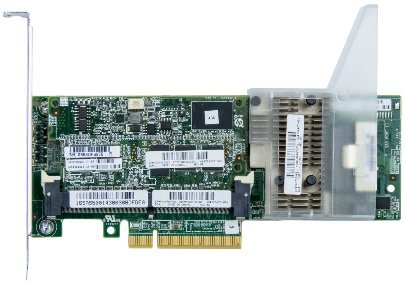 HP Smart Array P440 Pcie3 X8 SAS Controller 749797-001 for sale online ...