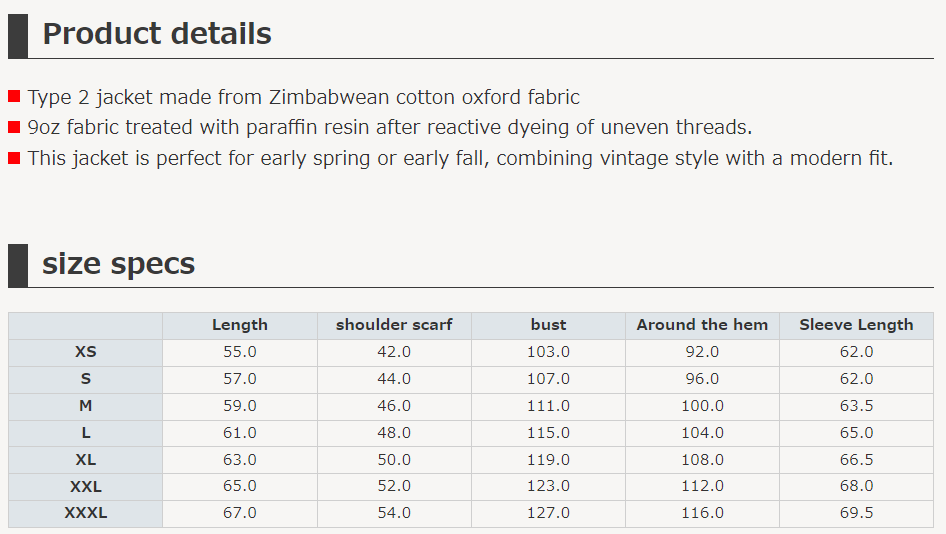 IRON HEART IHJ-134 Paraffin Coat Ox Type II Jacket Made in JAPAN cotton ...