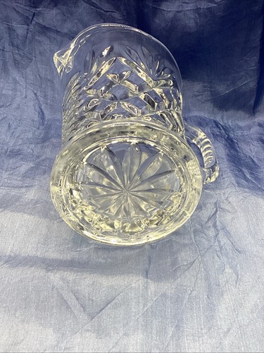 Vintage EAPG Clear Glass Pitcher 5” Tall | eBay