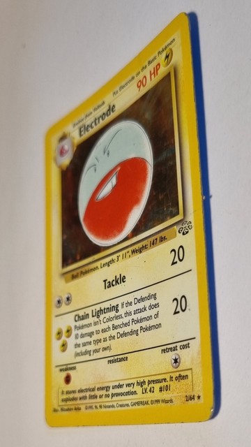 Pokémon TCG Electrode Jungle 18/64 Regular Unlimited Rare for sale ...