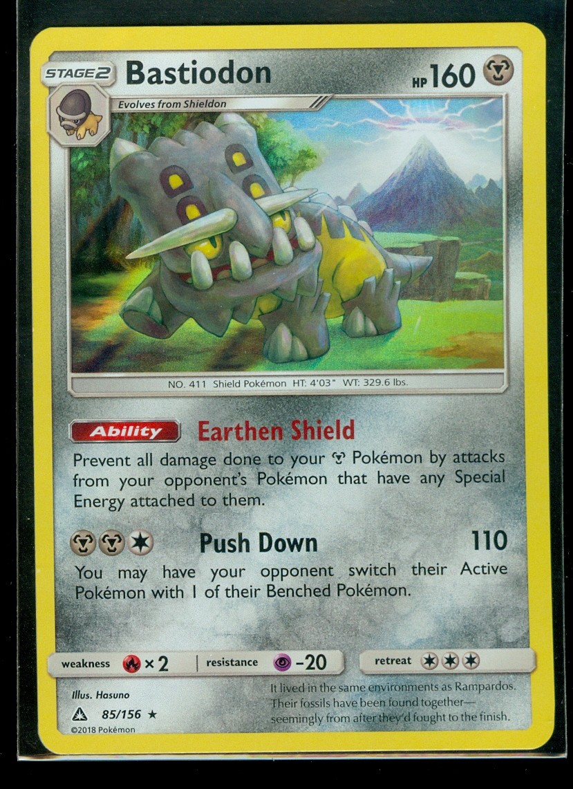 Pokemon Bastiodon Card