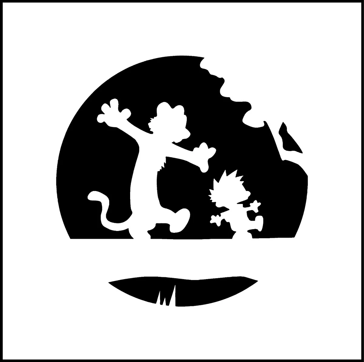 Calvin And Hobbes Car Decals