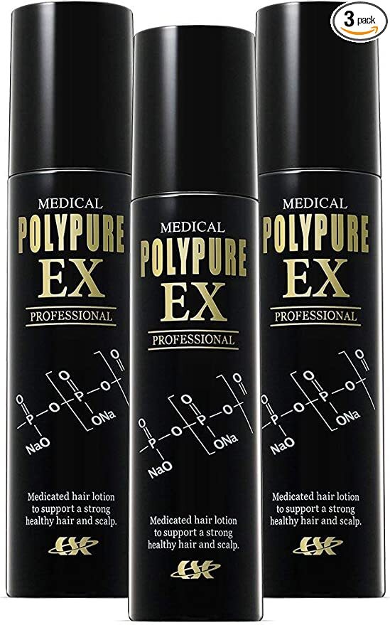 POLYPURE EX Professional Hair Growth Hair Loss Prevention 120ml Japan ...