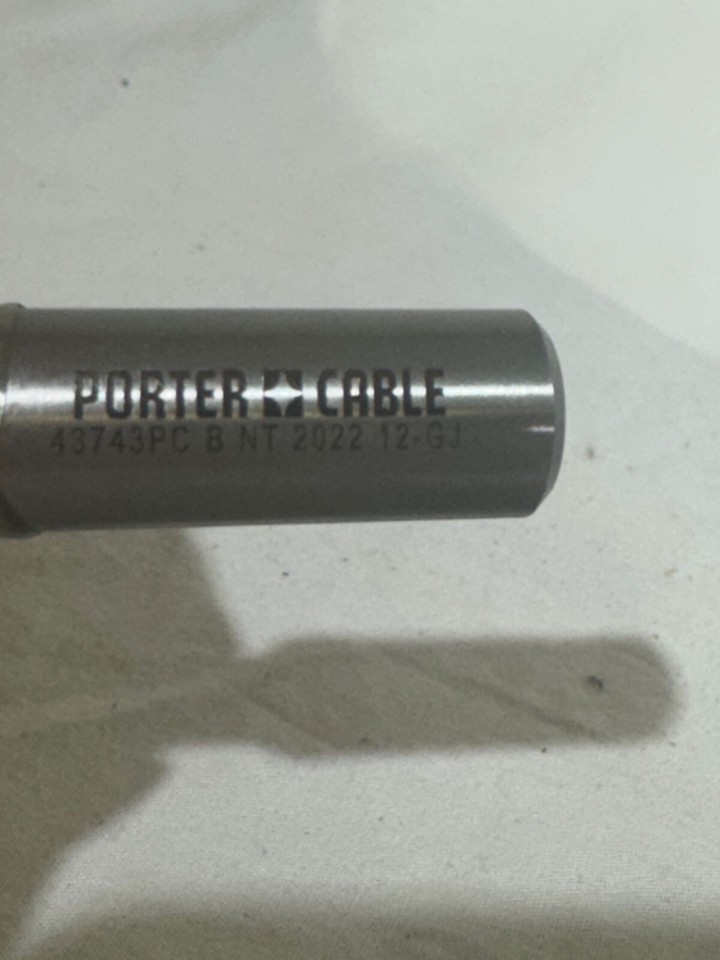 Porter Cable Router Bit 13/32" Straight Carbide Tipped 1-1/32" Flute ...