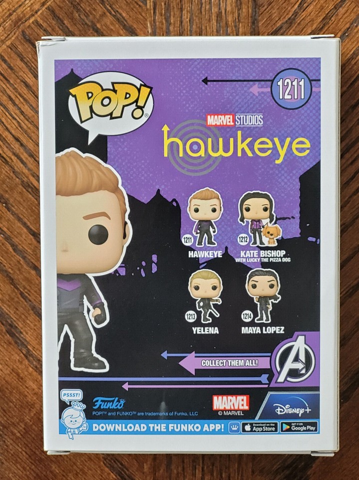 HAWKEYE Funko POP! Marvel Studios figure #1211 Disney+ Jeremy Renner ...