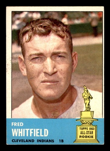 1963 Topps Baseball #211 Fred Whitfield EX *f4 | eBay