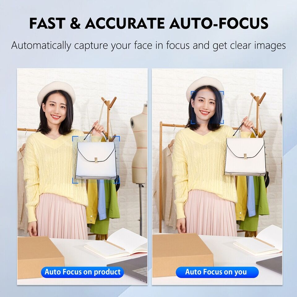 TOALLIN 2K QHD Webcam Auto-Focus Windows Hello Privacy Shutter with ...