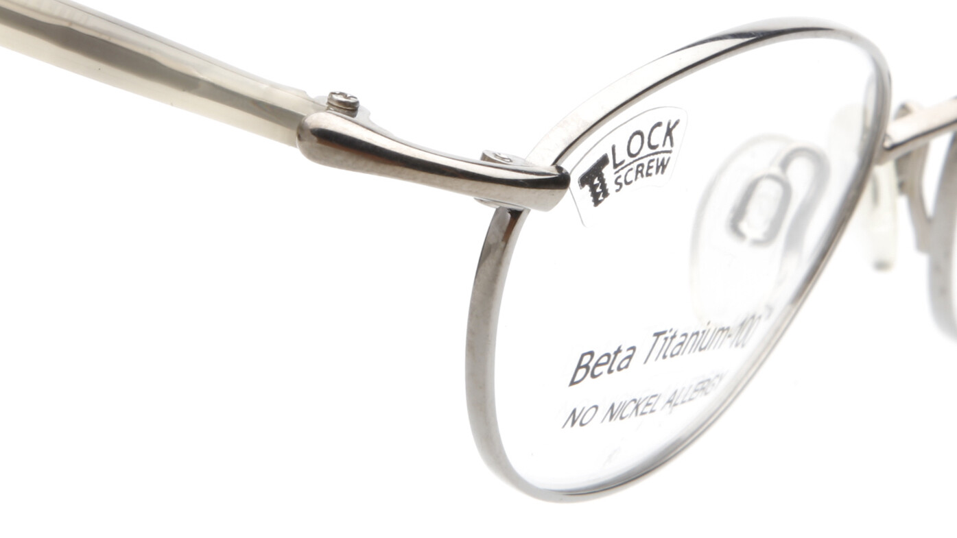 NEW VALMAX VM6565 024 SILVER EYEGLASSES GLASSES TITANIUM FRAME 50-19 ...