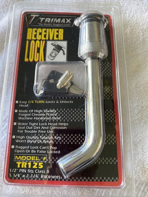 Trimax TR125 Chrome Plated Key Receiver Lock for sale online | eBay