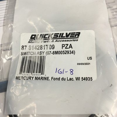 MerCruiser Shift Interrupter Switch 814281T09 | eBay