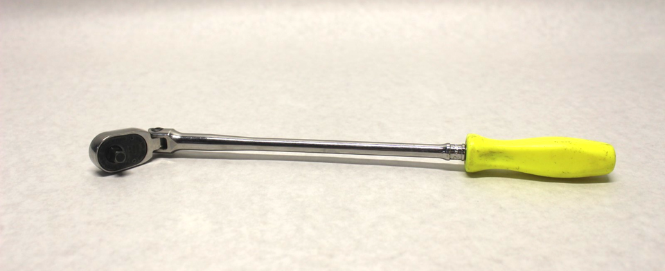 Snap On THLLFD72 1/4" Drive Extra Long Hard Handle Flex Head Red Handle ...
