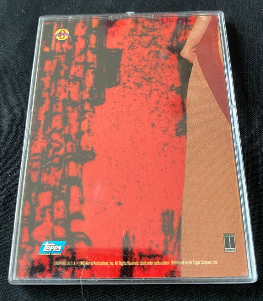 VAMPIRELLA PHOTO CARD - CATHY CHRISTIAN #43 SIGNED - HARRIS COMICS ...