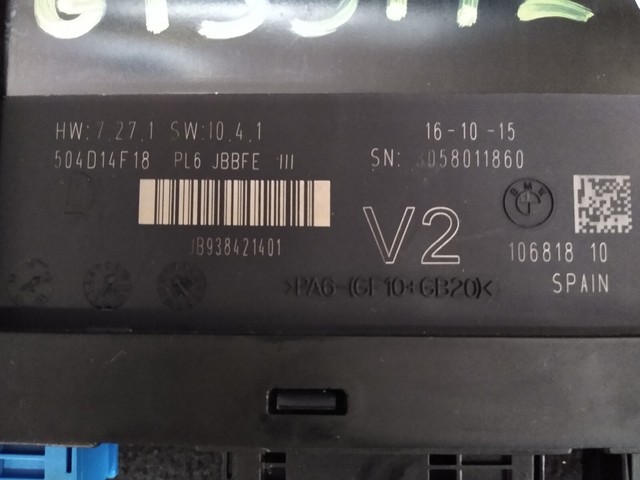 BMW F10 Junction Box Control Unit Module 61356992418 6992418 OEM for ...