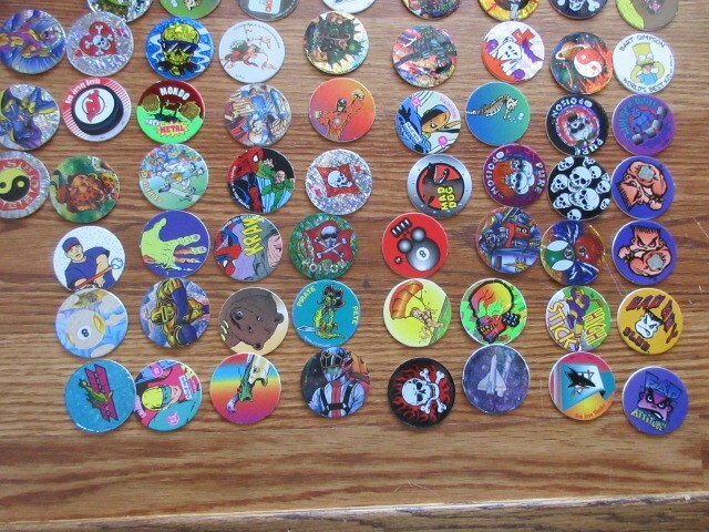 Lot of POGS with case | eBay