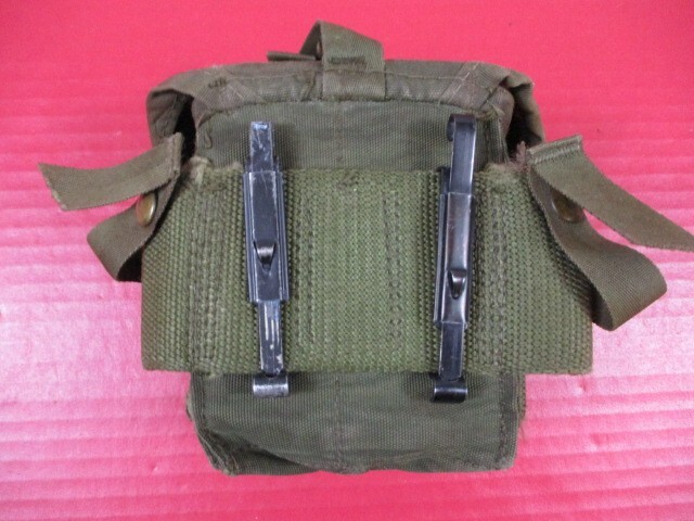 US Army Vietnam M1967 Nylon Rifle Magazine Pouch 1st Pat for 20rd Mags ...