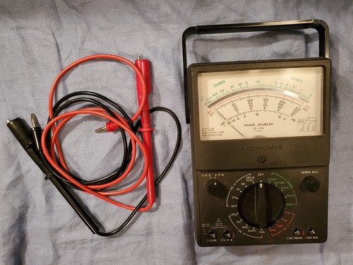 Vintage Radio Shack Micronta 43-Range Multitester/Multimeter Good ...