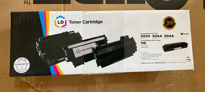 LD Toner Cartridge Black HP 305X, HP 305A, HP 304A, Canon 118 | eBay