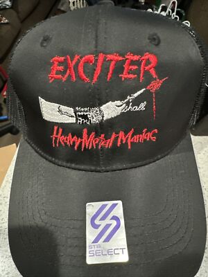 Exciter Heavy Metal Maniac "New Logo" Hat | eBay