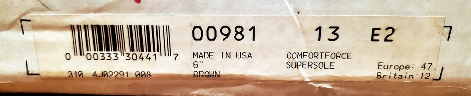 Red Wing 981 ComfortForce Boots Size 13 Wide (Soft Toe) | eBay