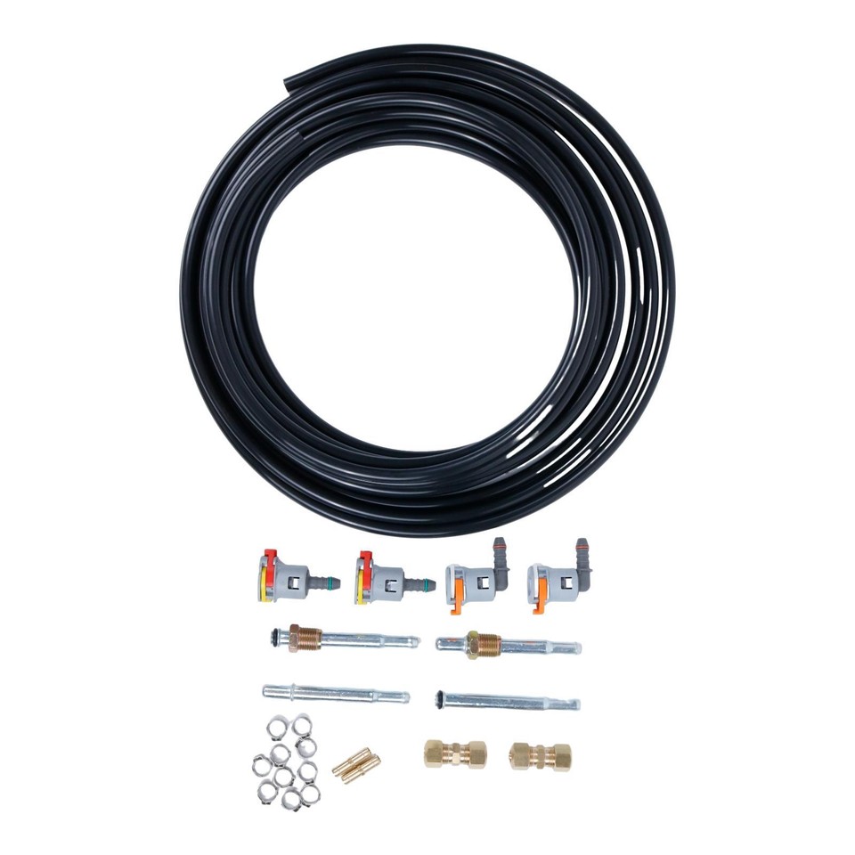 Fuel Line Repair Kit Replacement Dynamic FLK-38 Automotive 3/8 in (10mm ...