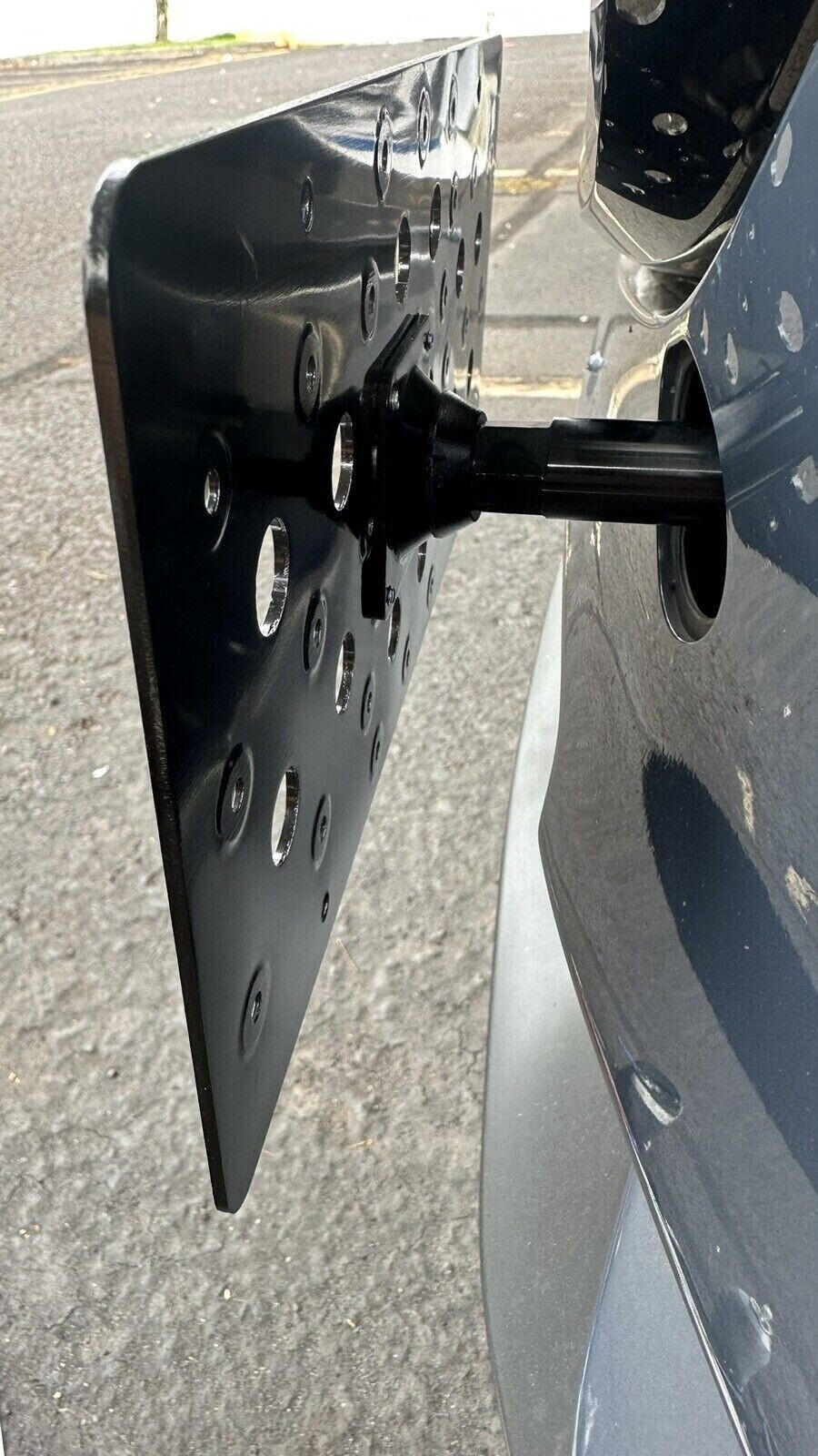 Bumper Tow Hook License Plate Tag Mount Bracket For Mazda CX5 CX-5 2022 ...