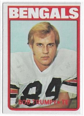 BOB TRUMPY 1972 Topps card #179 Cincinnati Bengals Football EX/EX+ | eBay