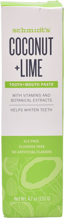 Schmidt’s (317662) Coconut Lime Toothpaste, 4.7 Ounce for sale online ...