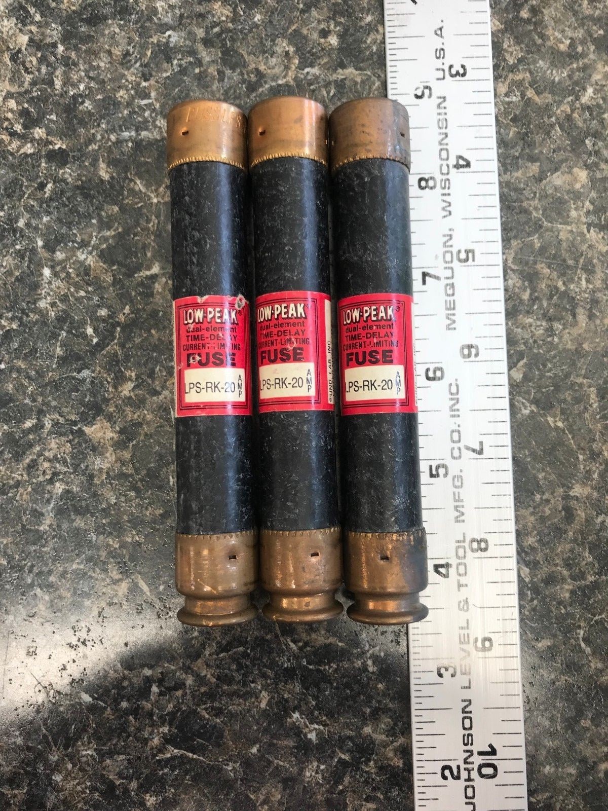 BUSSMANN LOW-PEAK LPS-RK-20- 20AMP, 600V, DUAL-ELEMENT, RK1 FUSE | eBay