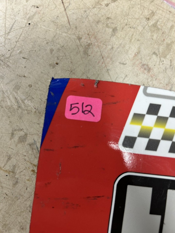 Danny Bohn #30 2021 NASCAR Race Used Sheetmetal Contingency Panel #512 ...