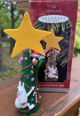 Hallmark Keepsake Ornament “DECORATING MAXINE STYLE!" MAXINE 1998 ...