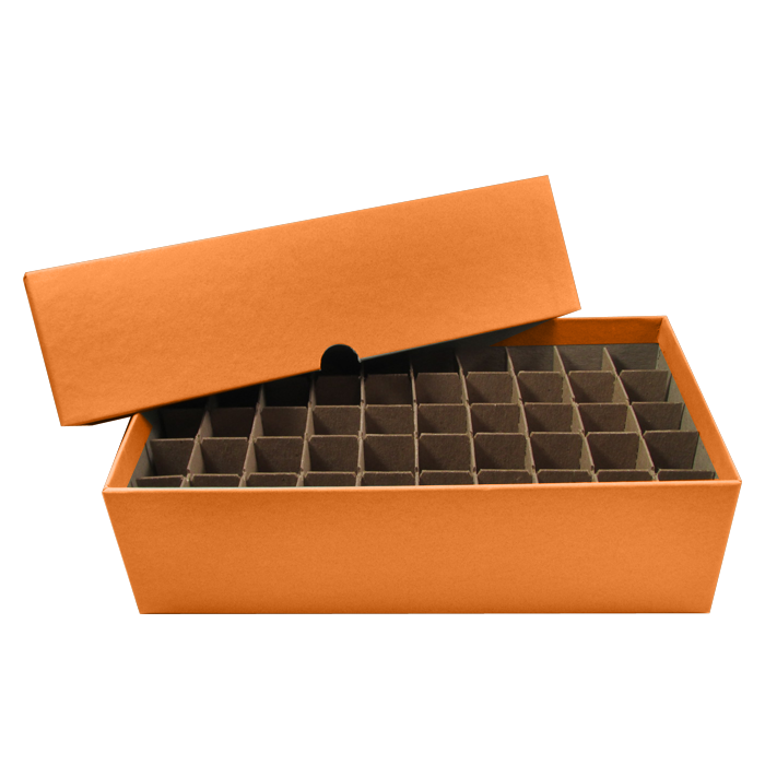 GUARDHOUSE Quarter Coin Tube Storage Box - ORANGE - Holds 50 Tubes ...