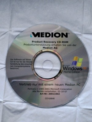 CD-ROM Windows XP Home Edition | eBay.de