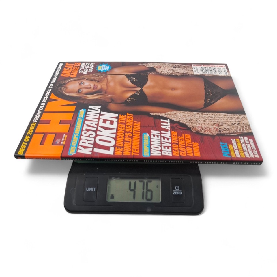 FHM - Entertainment Magazine December 2003 Kristanna Loken | eBay Australia