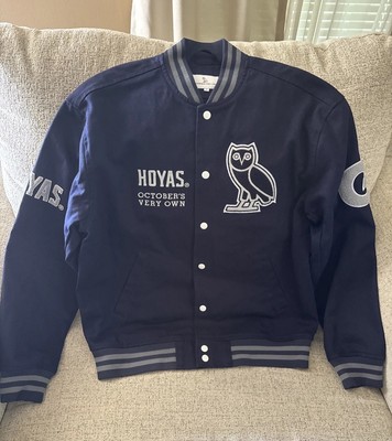 OVO Georgetown Hoyas Varsity Jacket Sizes M, L & XL | eBay