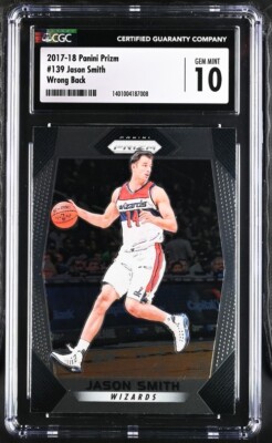 2017-18 Panini Prizm #139 Jason Smith Wrong Back Error Treveon Graham ...