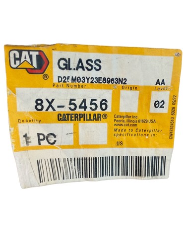 Caterpillar, 8X-5456, Front Safety Glass for Motor Grader | eBay