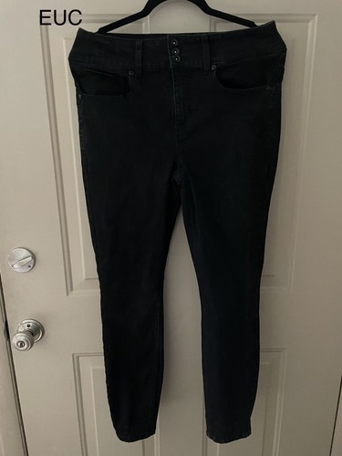 Hot Topic HT Hi-Rise Super Skinny Button Fly 11 Womens | eBay