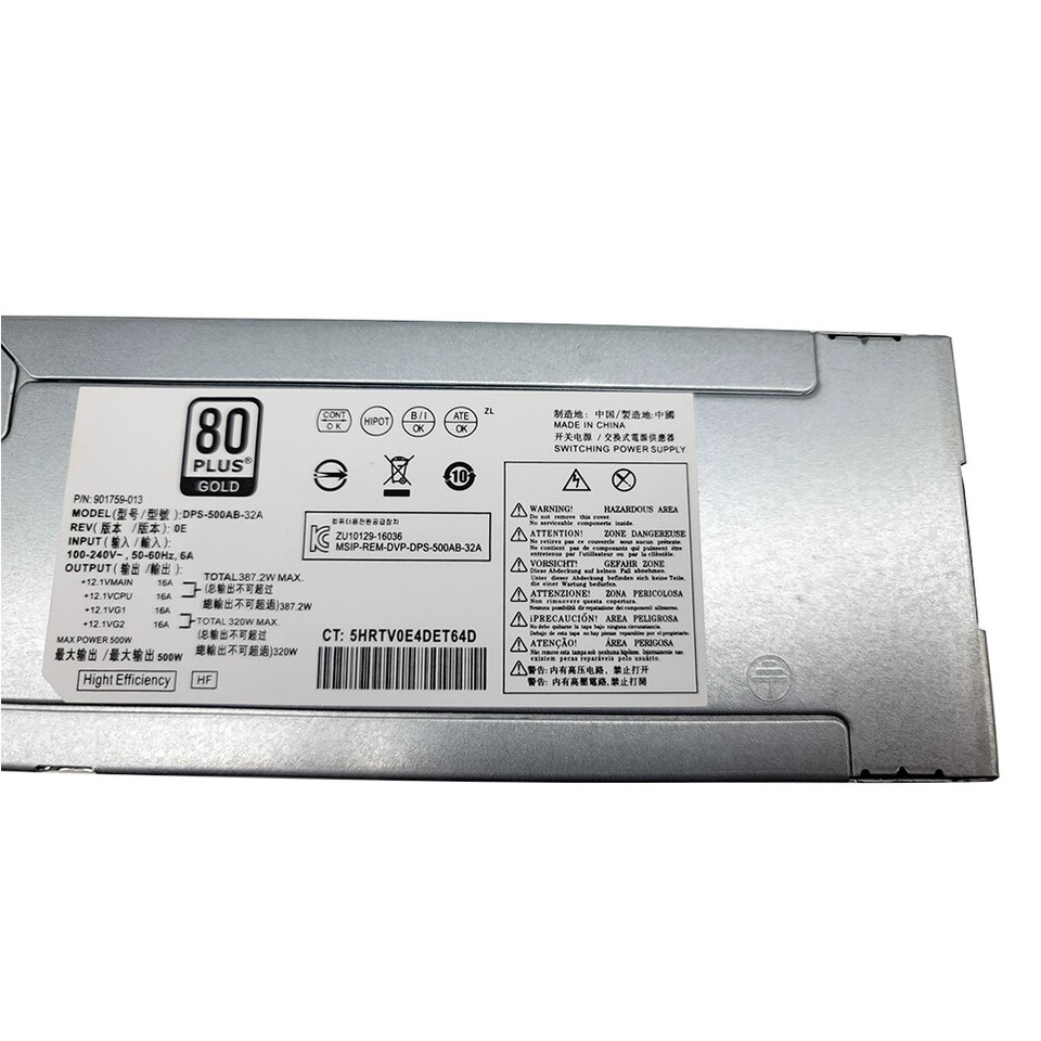 500W PSU Power Supply Unit For HP Envy 795-0003UR Desktop L05757-800 ...
