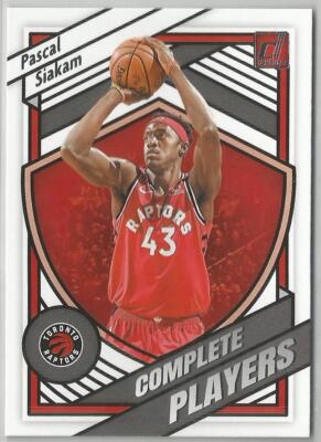 Pascal Siakam 2020-21 Panini Donruss Complete Players Insert Card #5 | eBay