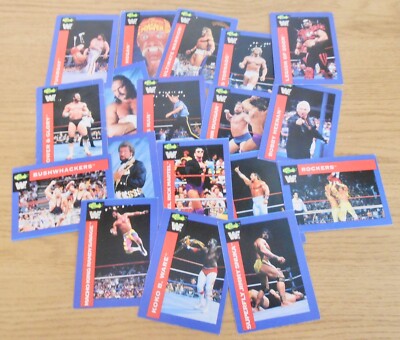 WWF - 1991 Trading Cards - Complete Your Collection - 1-75 | eBay